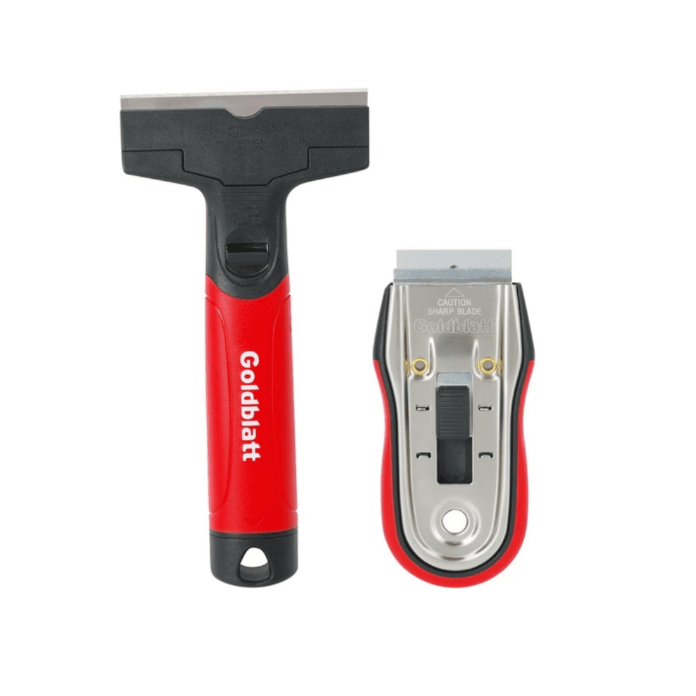 Goldblatt G03073 Glass Scraper Set, Red, 2-Piece - Walmart.com