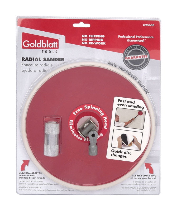Goldblatt G25638 Radial Pole Power Sander - Walmart.com