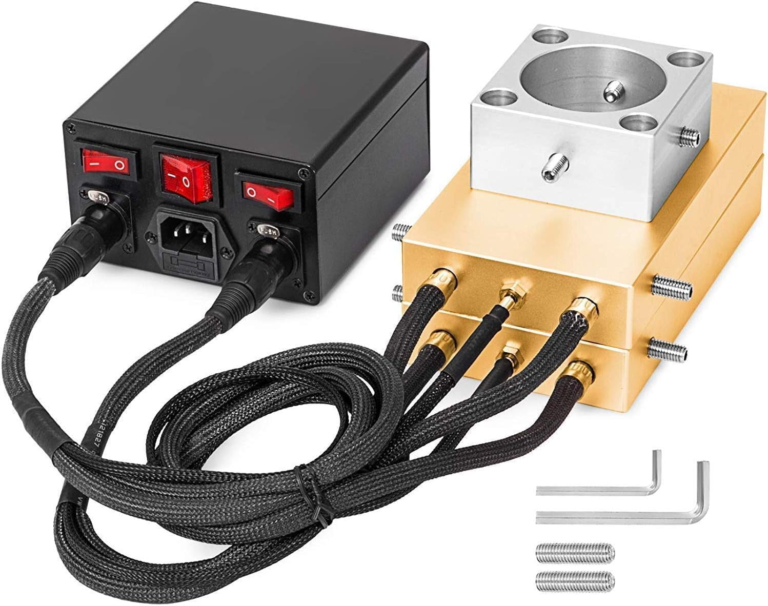 Golden 4" x 7" Aluminum Heat Press Plates Kit - DIY Industrial ...