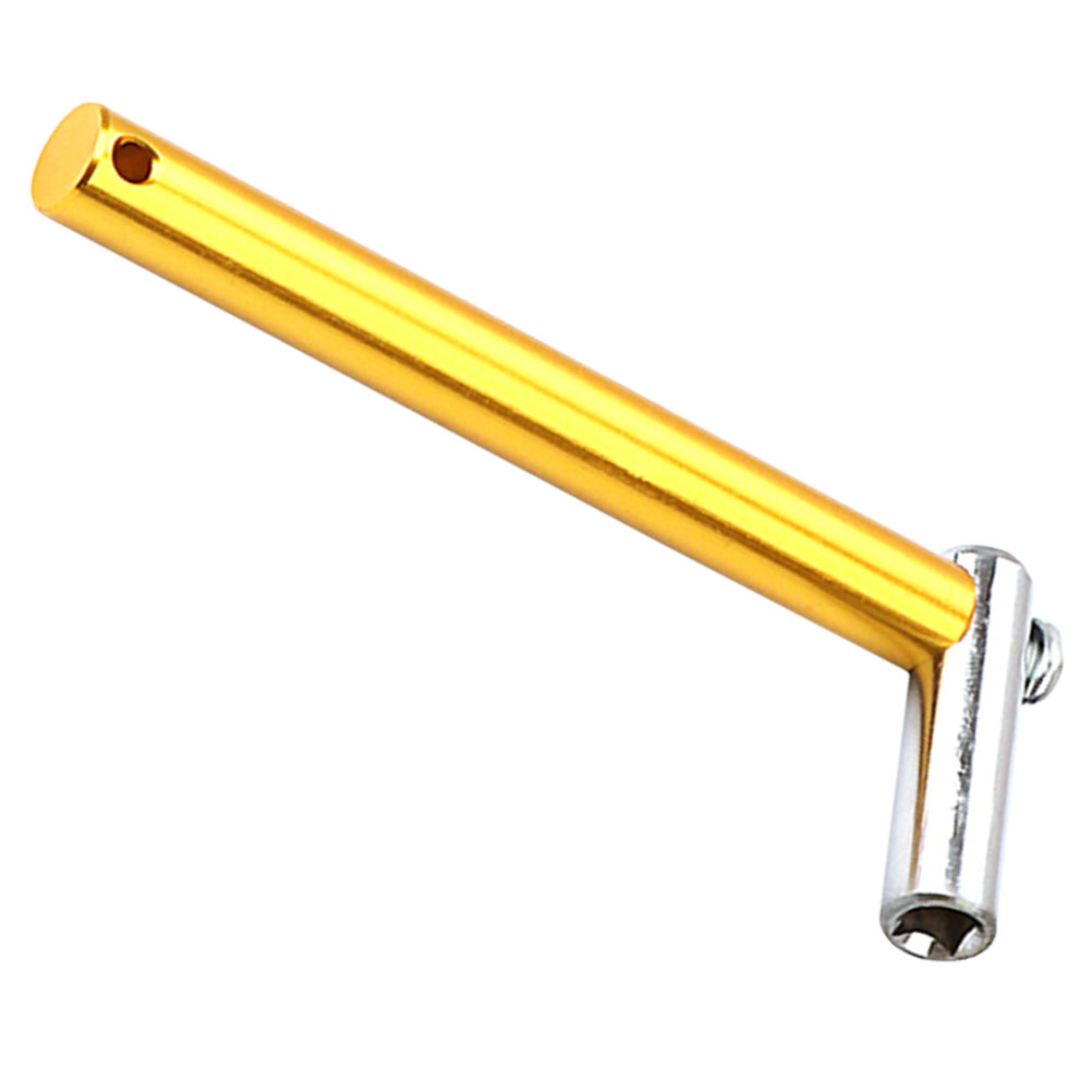 Golden 7-character Drum Wrench (smooth Handle) We26 Instrument Key Kit ...