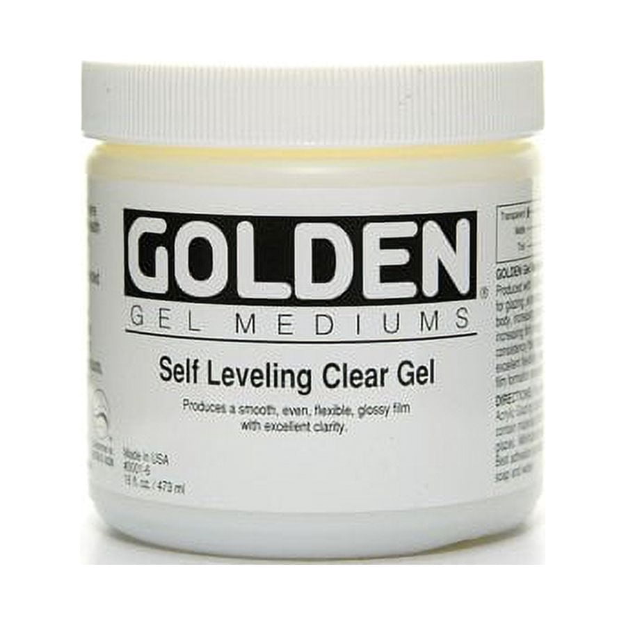 Golden Acrylic Medium - Clear Leveling Gel, 32 oz jar - Walmart.com