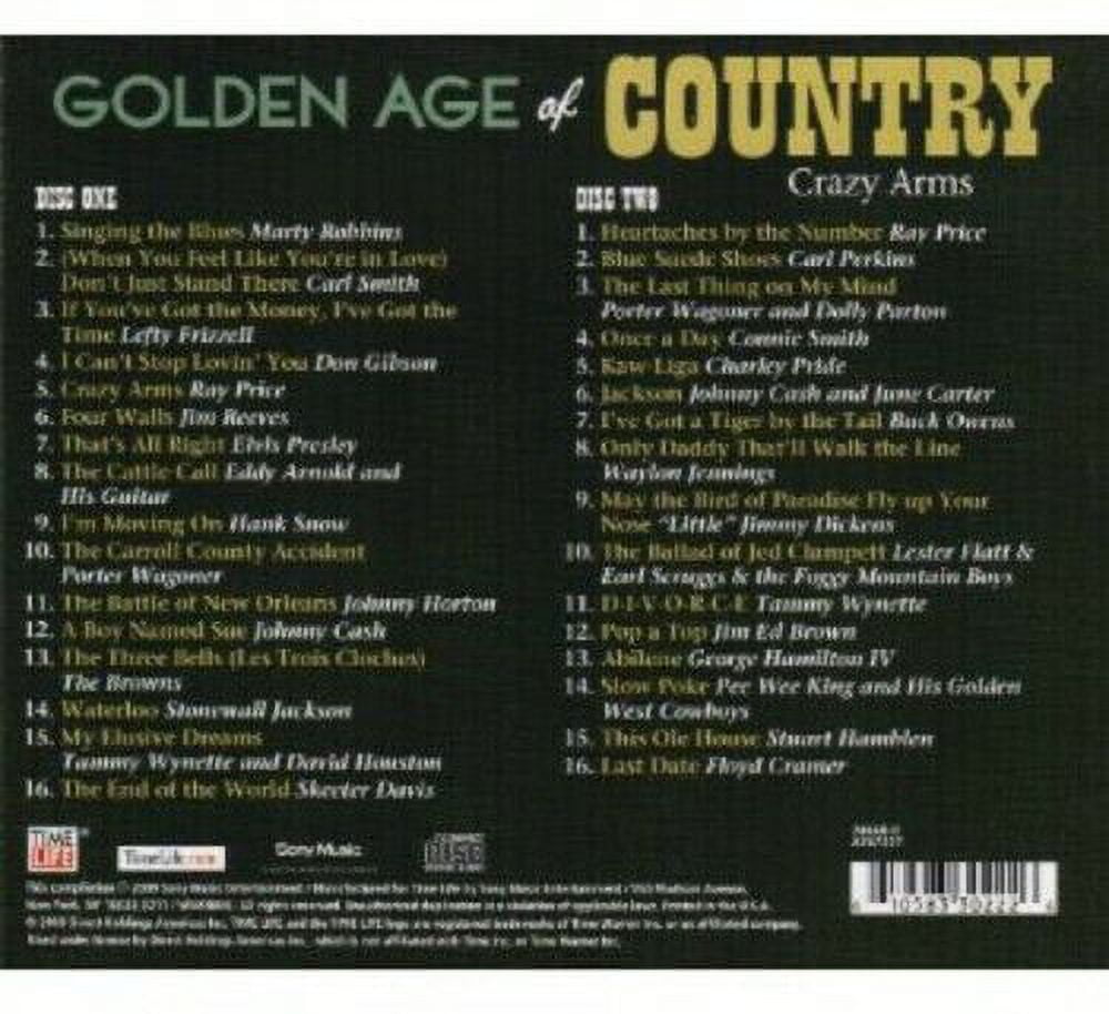 Pre-Owned Golden Age of Country Music: Crazy Arms / Various by Artists ...