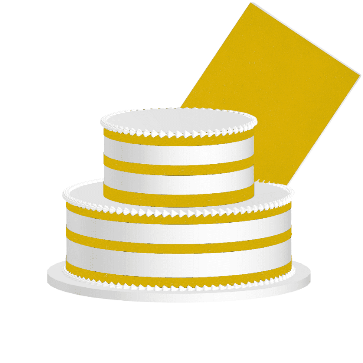 Golden Amber Edible Frosting Sheet Premium Icing Sheet for Cakes ...