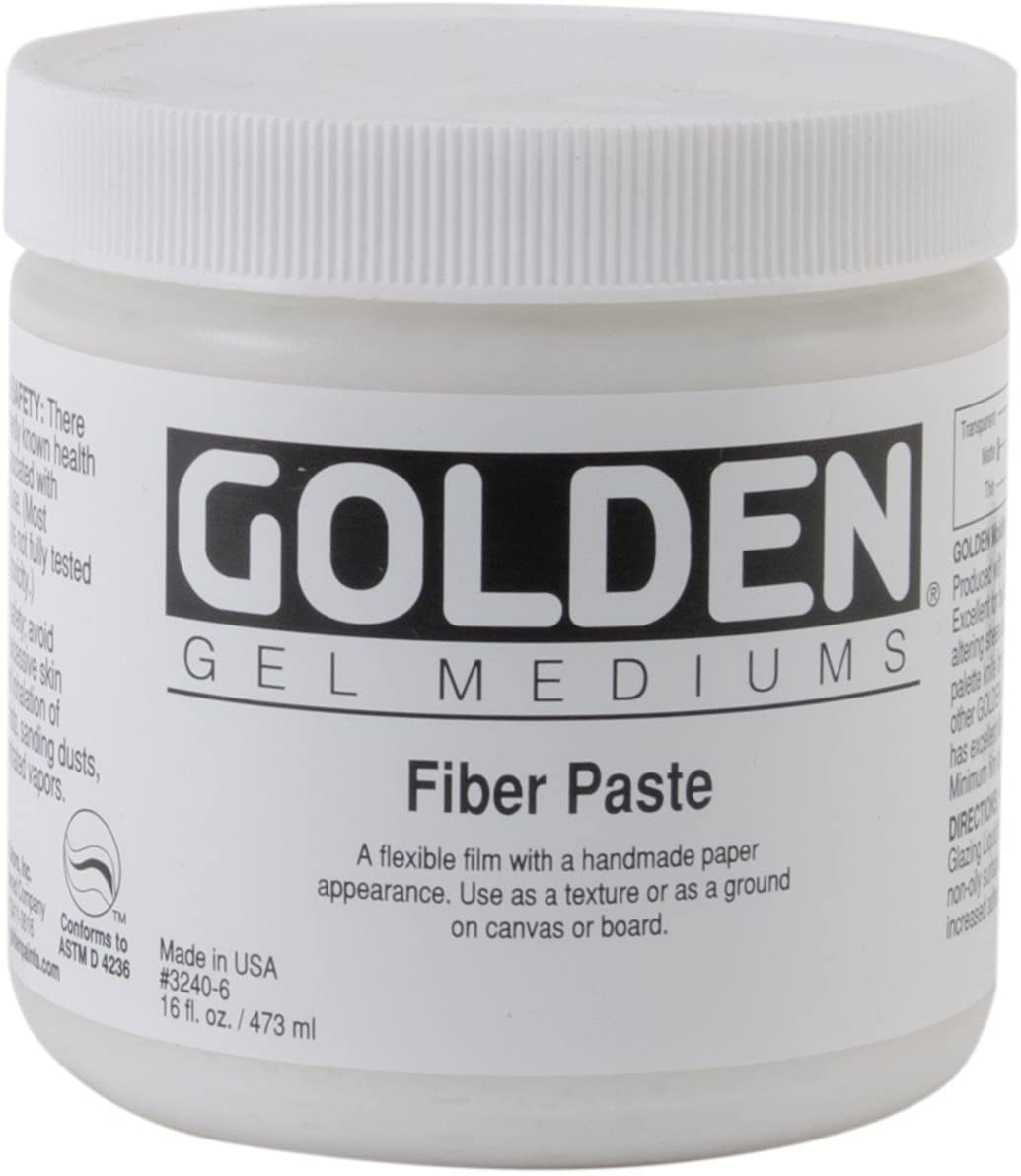 Golden Artist Colors 16 oz Fiber Paste Gel Medium - Walmart.com