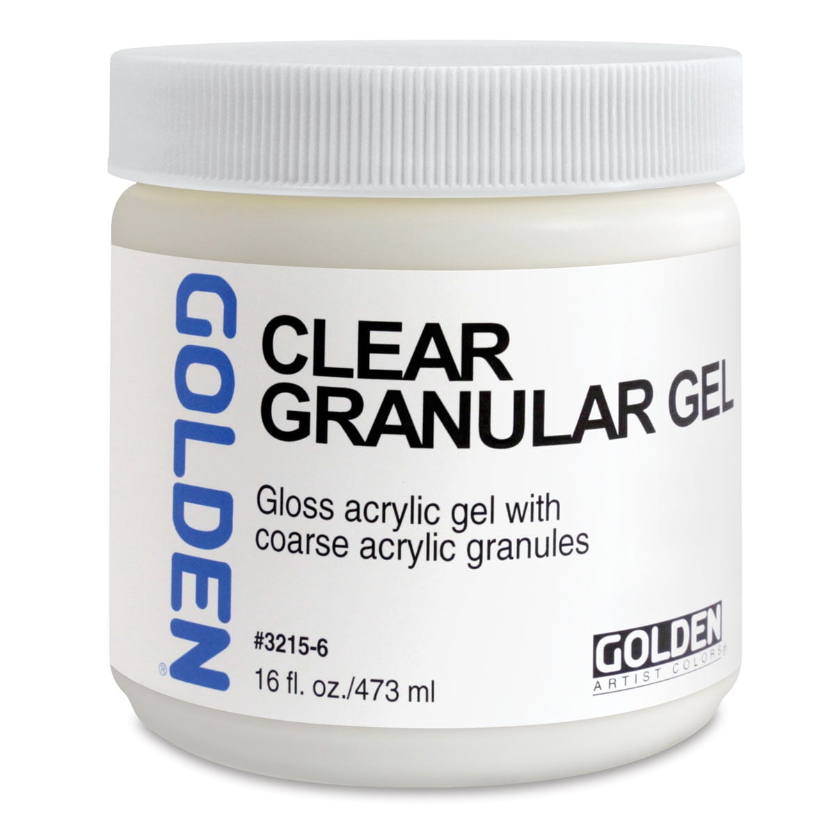 Golden Acrylic Gel Medium - Clear Granular, 16 oz jar - Walmart.com