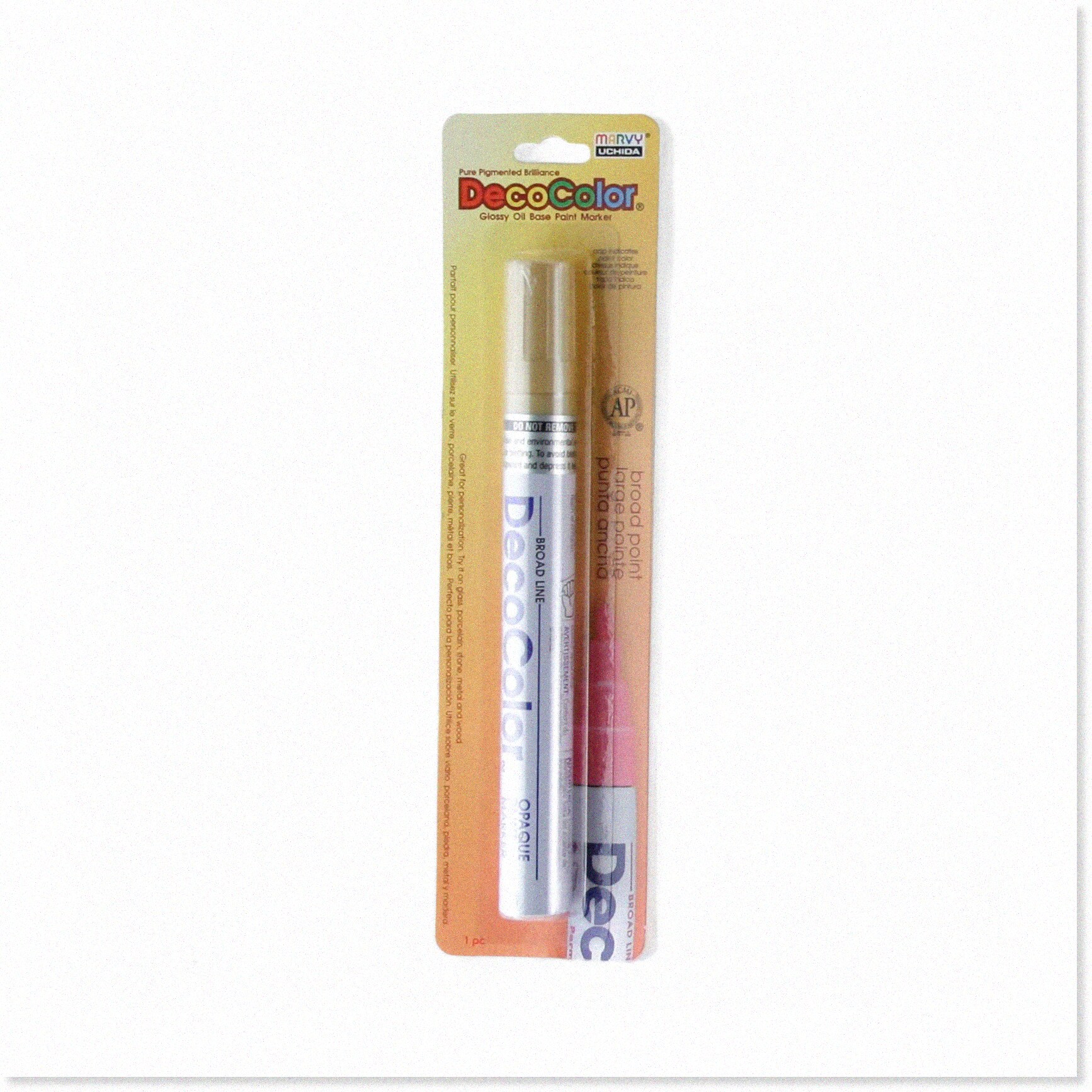 Golden Artistry: Marvy Deco Color Broad Point Paint Marker - Unleash ...