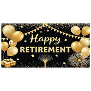 Happy Retirement Firefighter Theme Retirement Banner,Firefighter ...