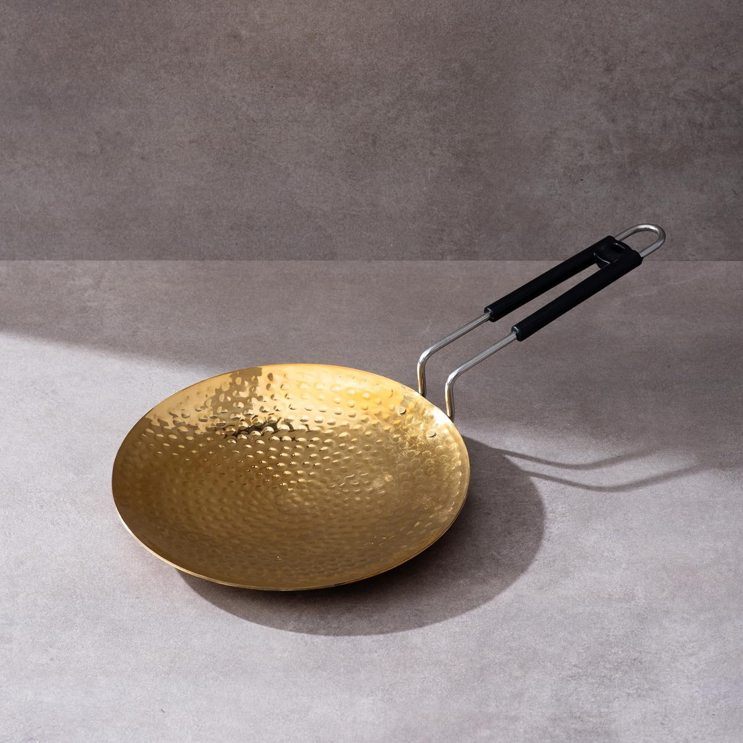 Golden Brass Roti Tawa For Cooking | Non-stick Cookware With Ayurvedic ...