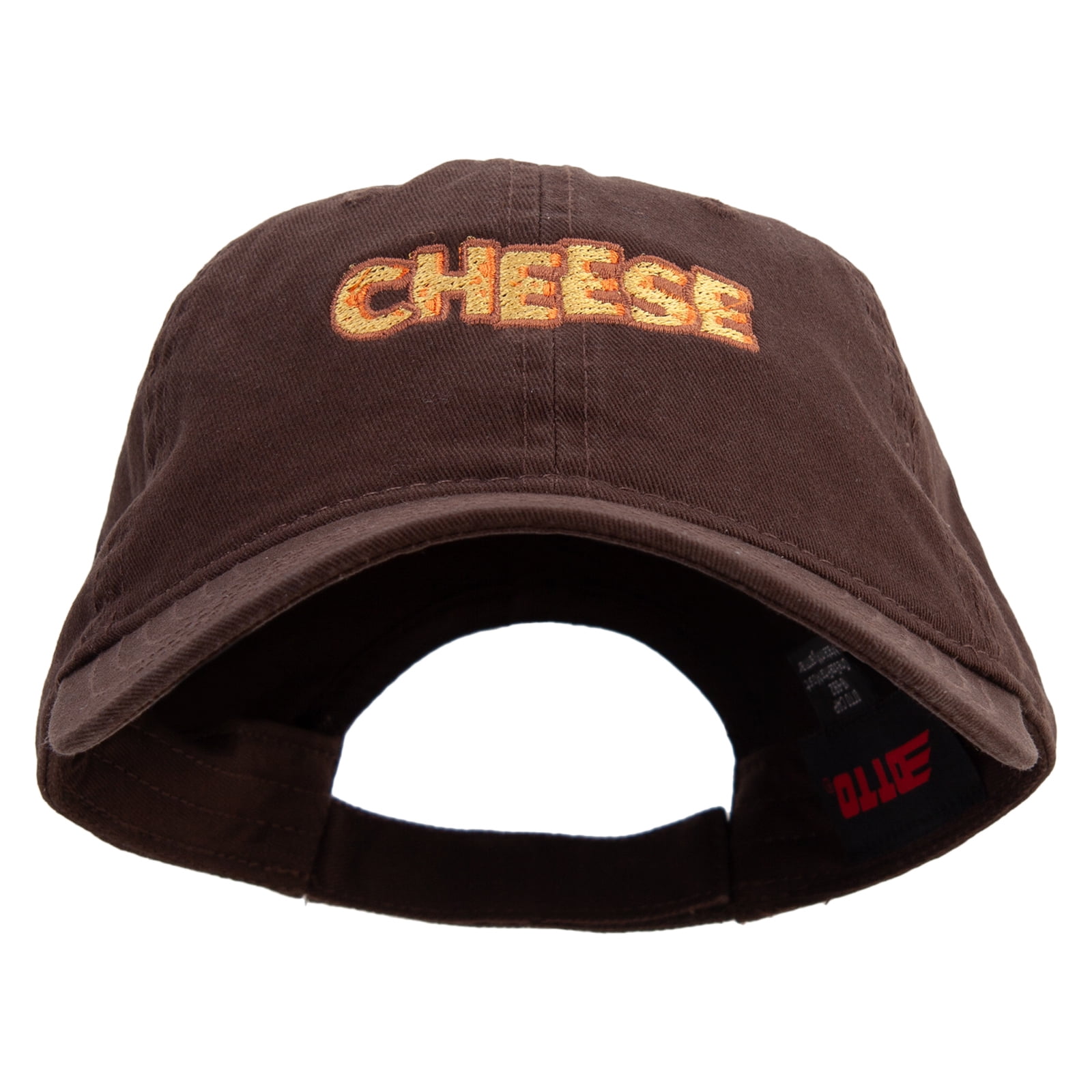 Golden Cheese Logo Embroidered Garment Washed Cotton Twill Cap - Dk ...
