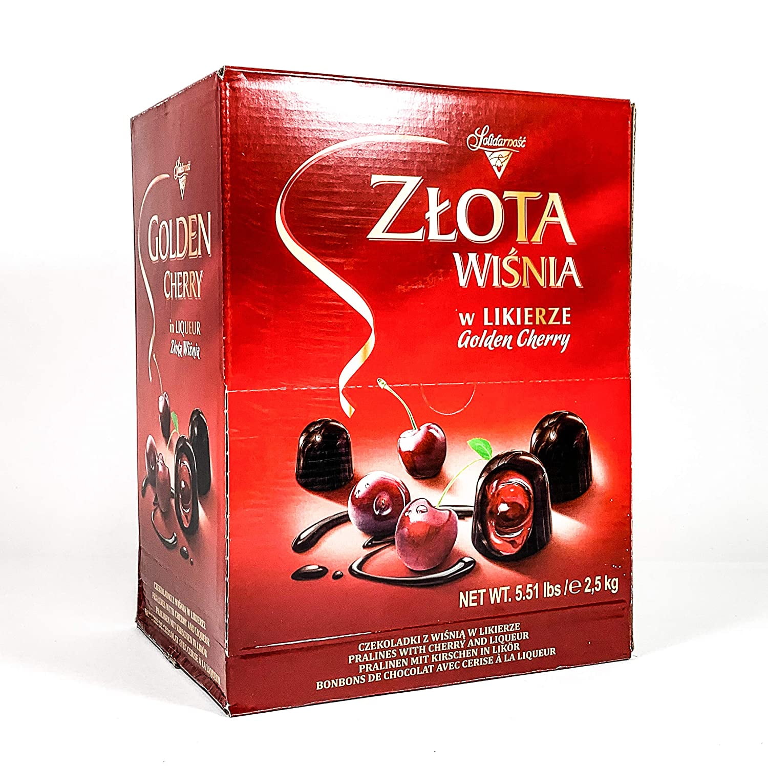 Golden Cherry, Polish Chocolate Pralines Candies, Zlota Wisnia by ...