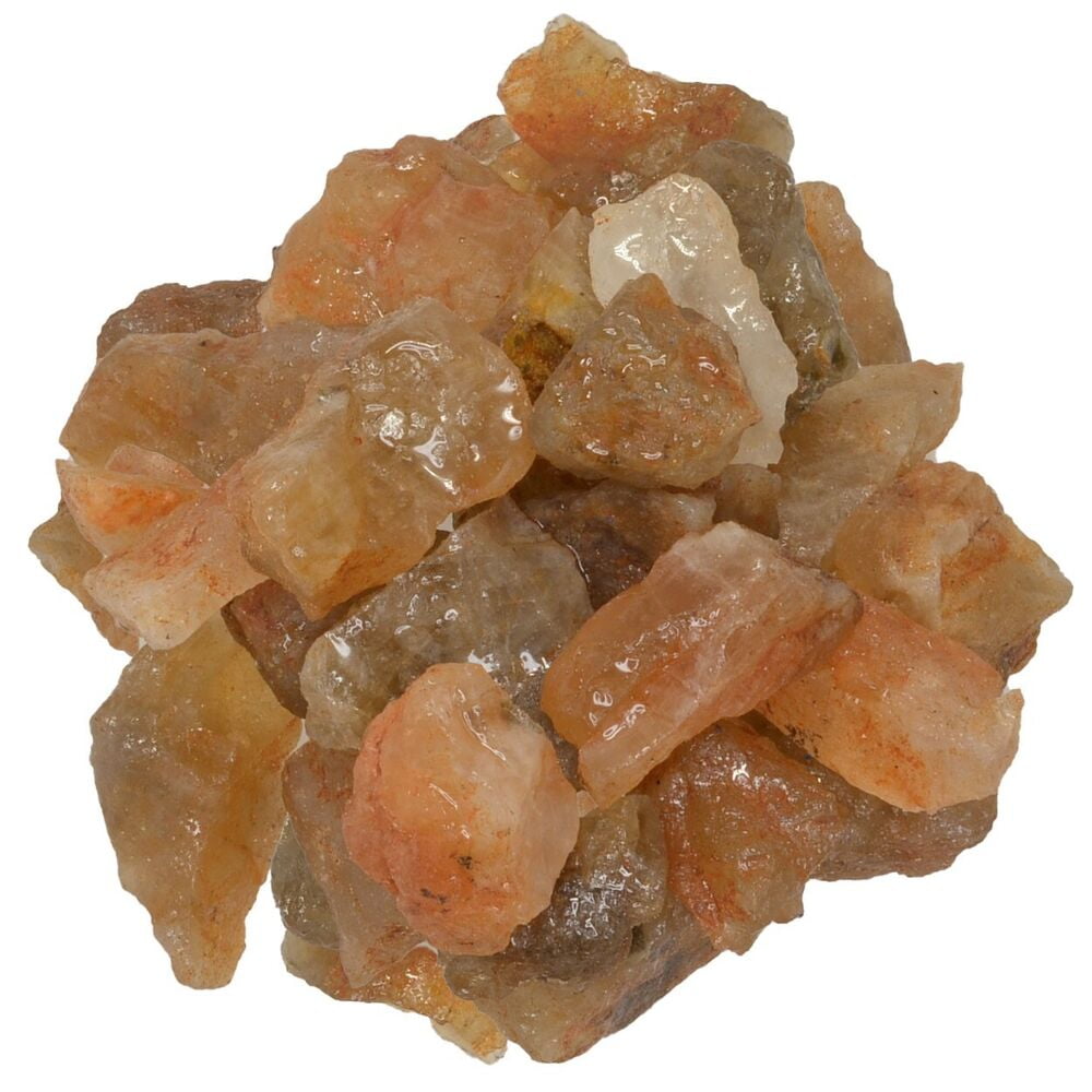 Golden Citrine Chunk - Rough Rocks for Tumbling - Dispelling Fear and ...
