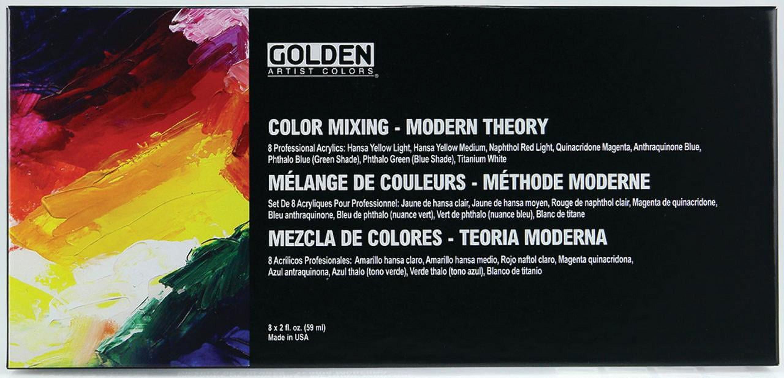 Golden® Classic & Modern Theory Color Mixing Set, Modern Theory Color ...