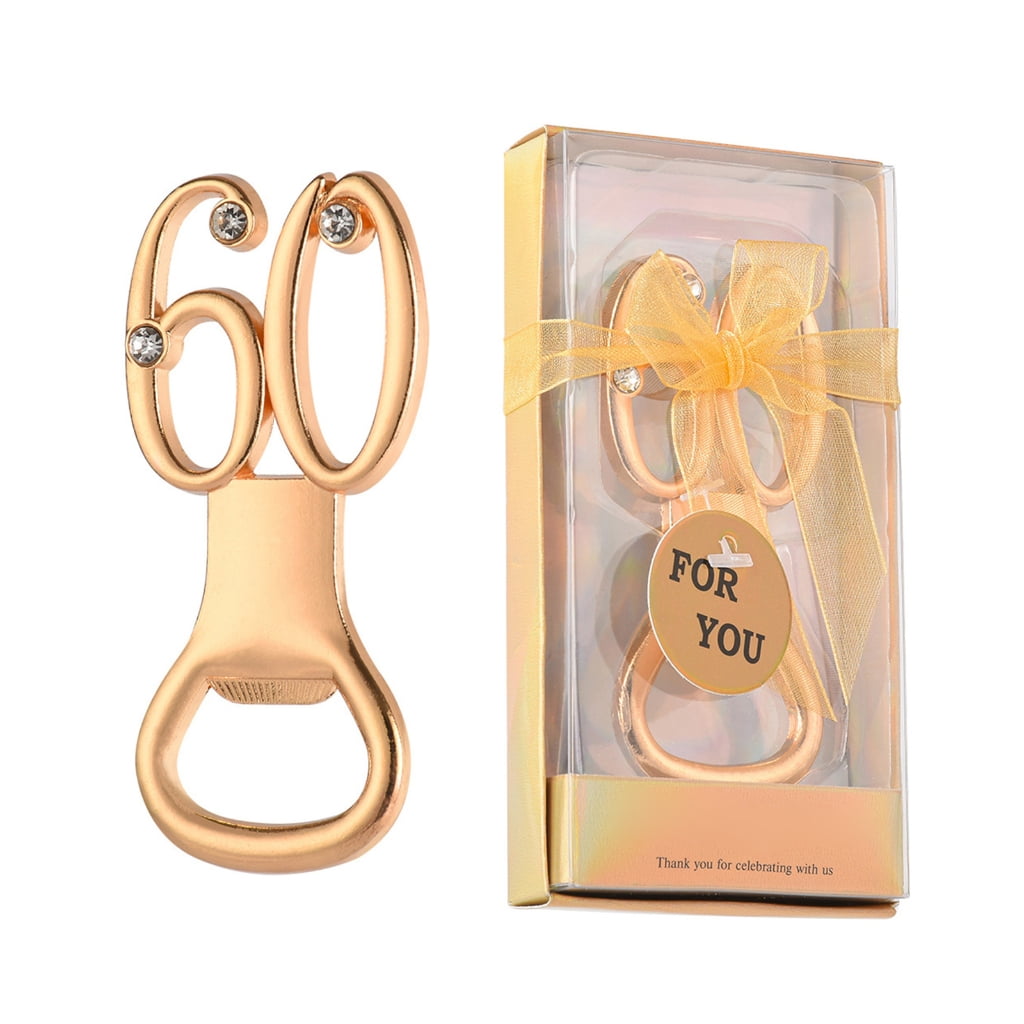 Golden Color Beer Opener Bottle Opening Tool for Birthdays and ...