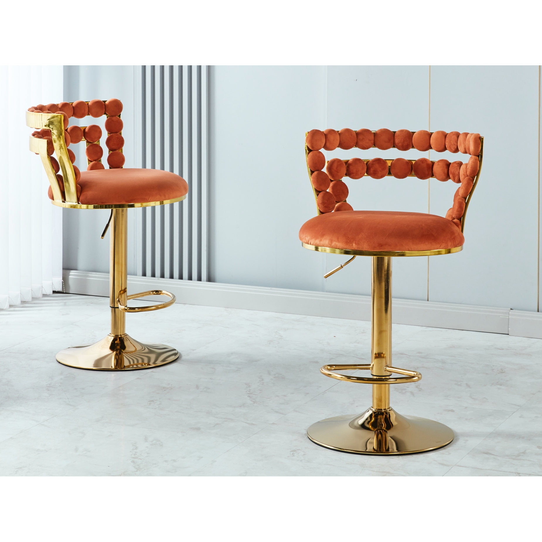 Golden Color Chairs | Quick Assembly | Multiple Indoor Spaces - Walmart.com