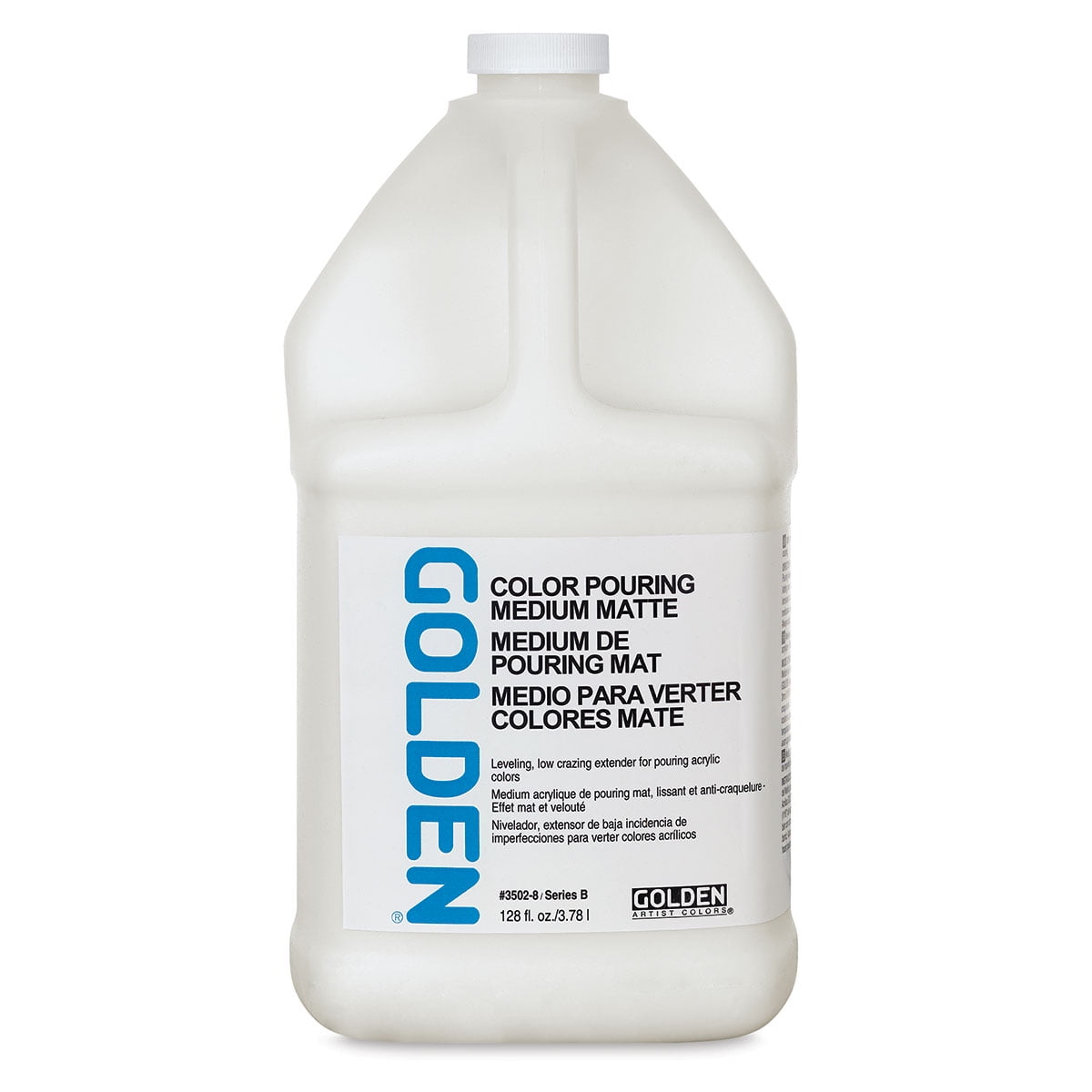 Golden Color Pouring Medium - Matte, 128 oz - Walmart.com