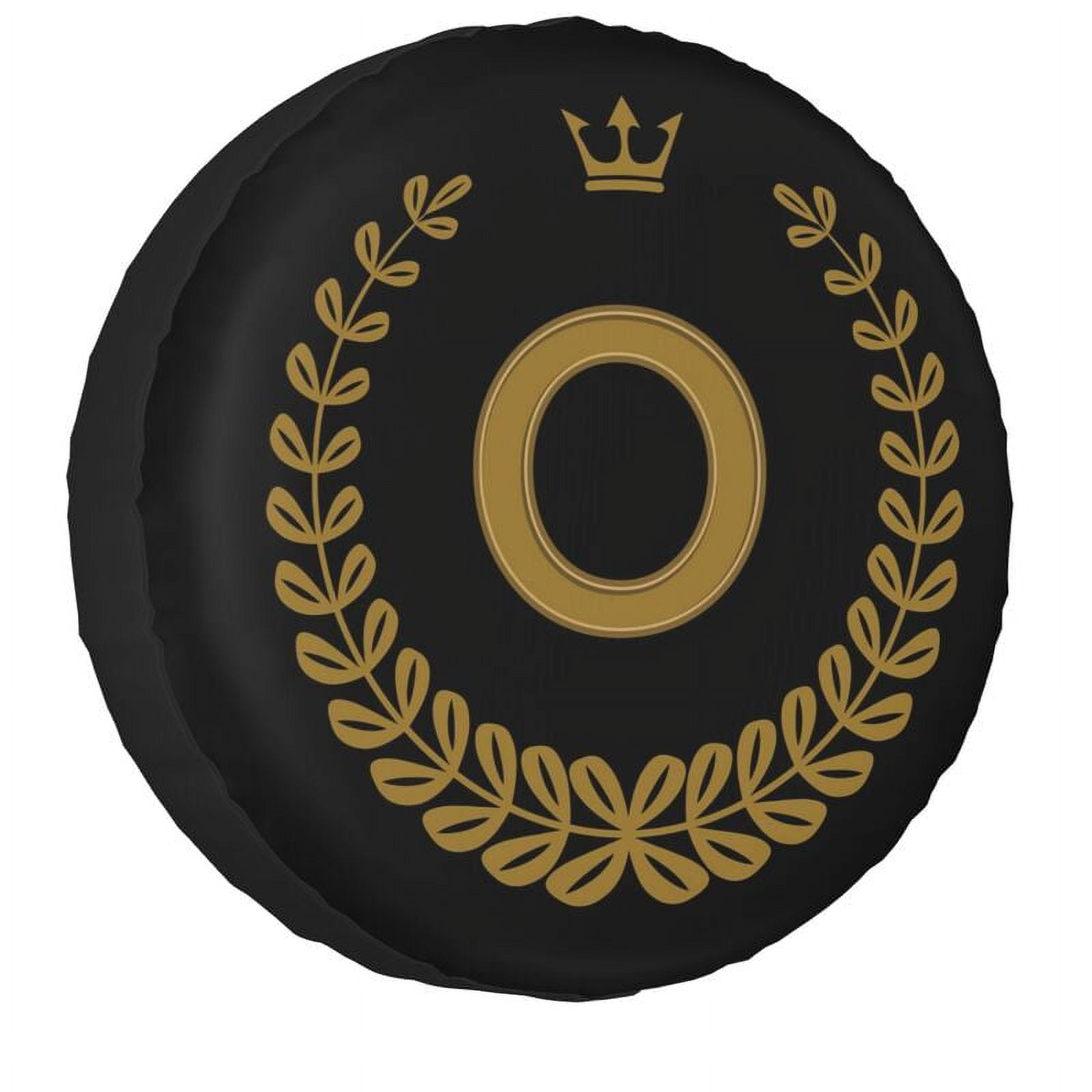 Golden Crown Letters Pattern Spare Tire Cover for Honda SUV RV 4WD Car ...