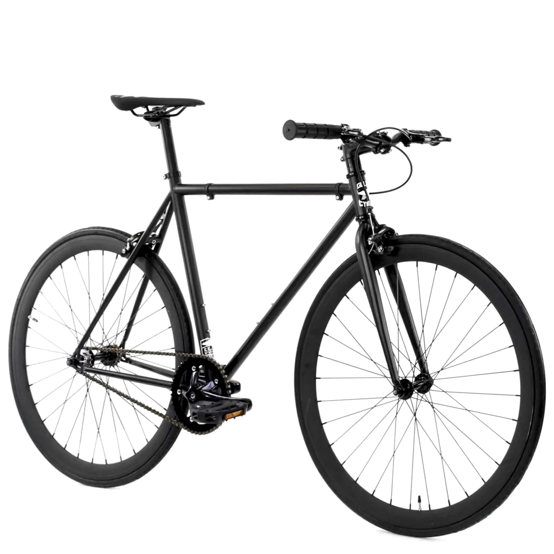 Golden Cycles Vader Single Speed Street Bike, Black Matte Fixed Gear ...