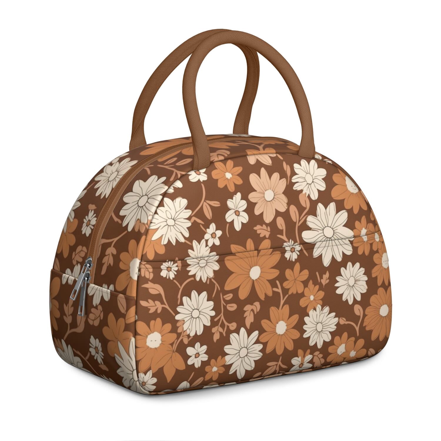 Golden Daisy Lunch Box - Gilded Flower Details, Leakproof Insulated ...