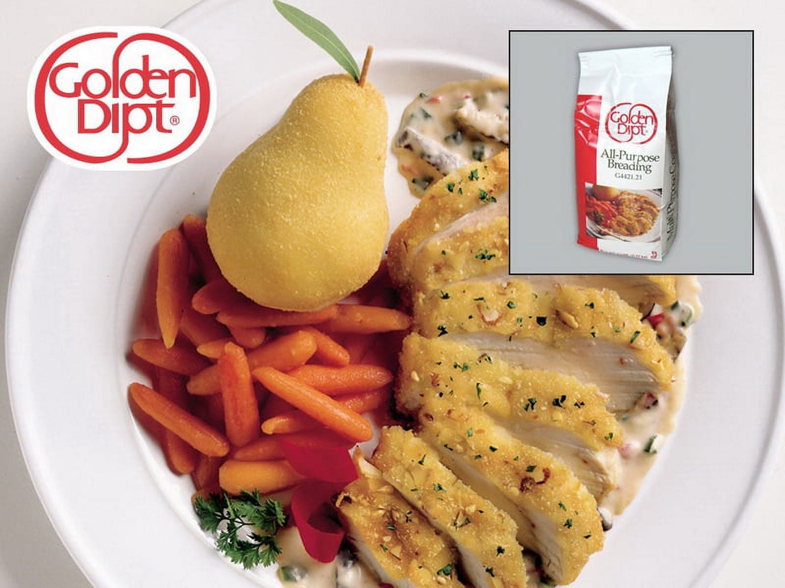 Golden Dipt All Purpose Breading, Coating Mix, Batter Fry Powder, 5 lb ...