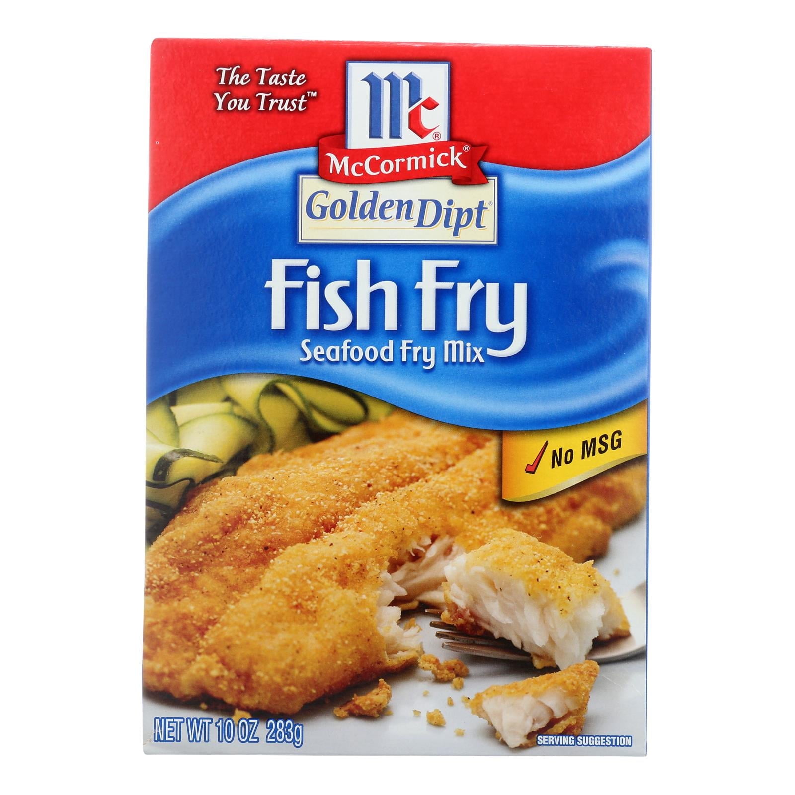Golden Dipt - Breading - Fish Fry - Case Of 8 - 10 Oz. - Walmart.com