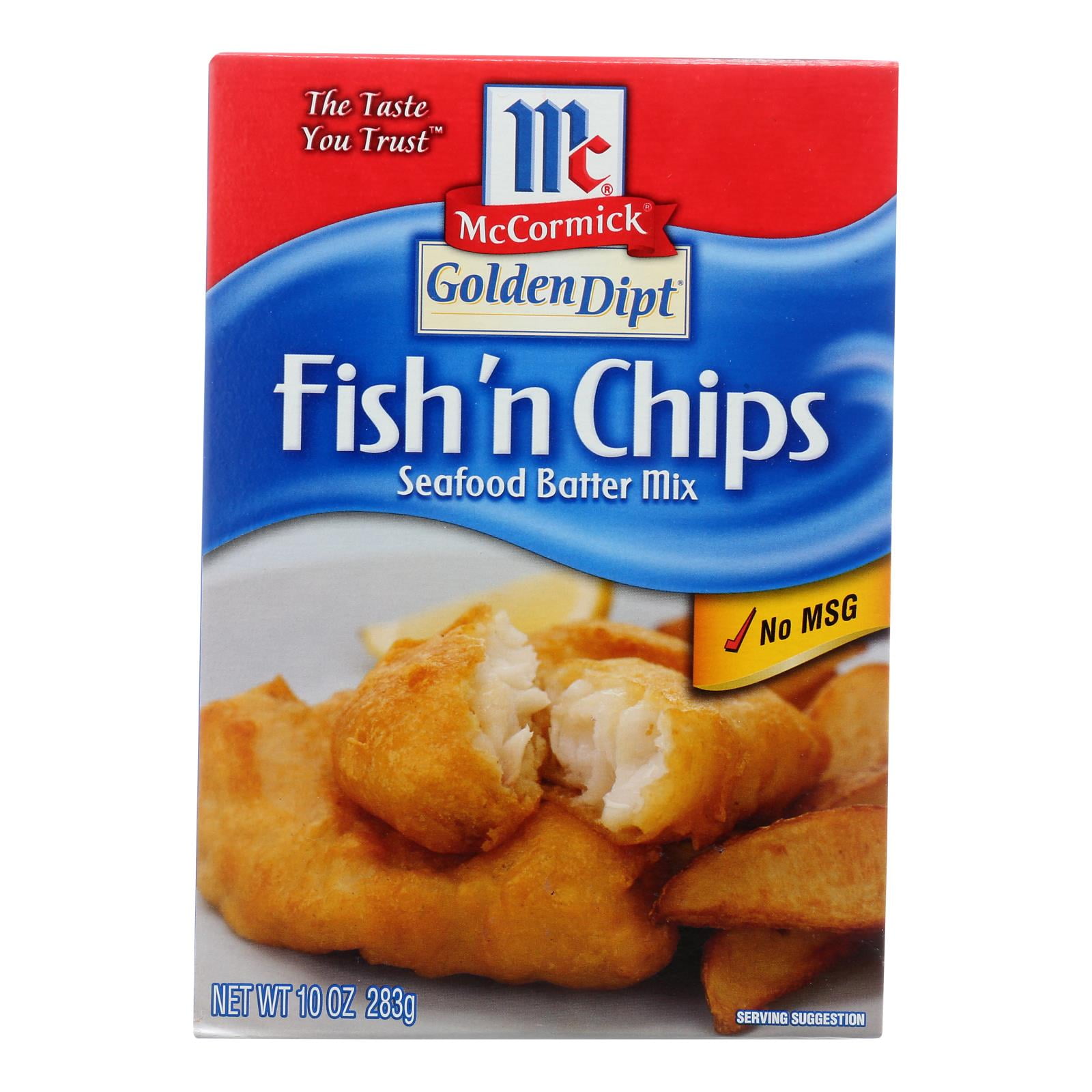 Golden Dipt - Breading - Fish n' Chips - Case of 8 - 10 oz. - Walmart.com