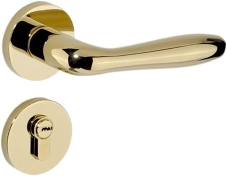 Golden Door Lock Indoor Bedroom Door Lock Bird Split Magnetic Silent ...