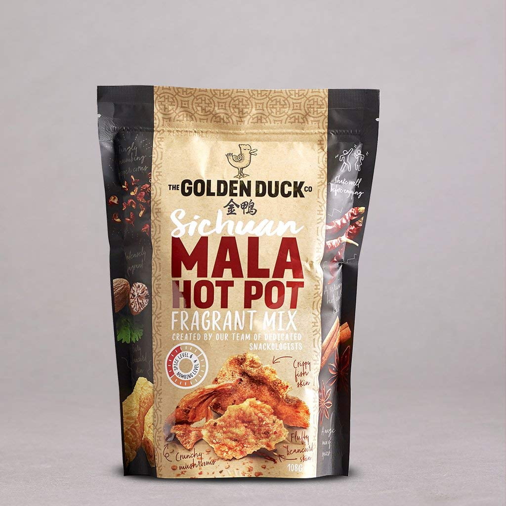 Golden Duck Salted Egg CCF19 Fish Skin Crisps/ Potato Ridges/ Tempura (Mala Hot Pot Fragrant Mix ...