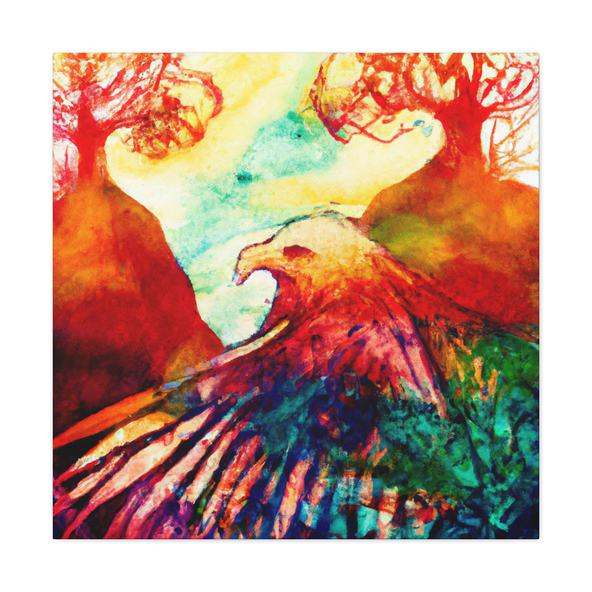 Golden Eagle Majesty - Canvas - Walmart.com