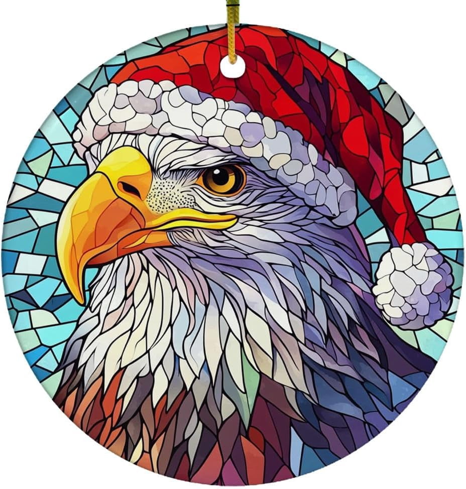 Golden Eagle Tree Ornaments, Golden Eagle for Christmas 2025, Golden ...