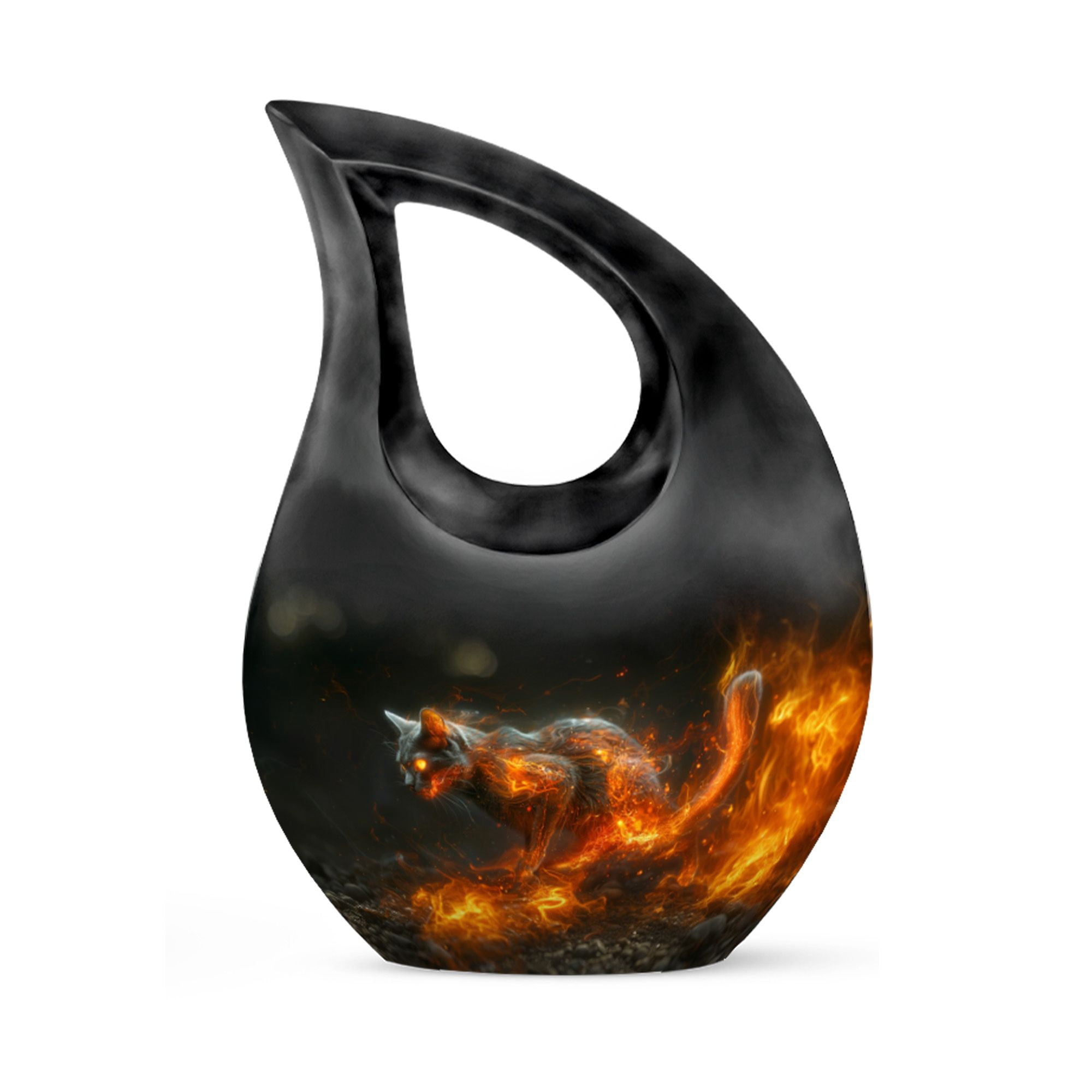 Golden Embrace Urn - Urn For Ashes Adult Male - Funeral Urn For Human ...