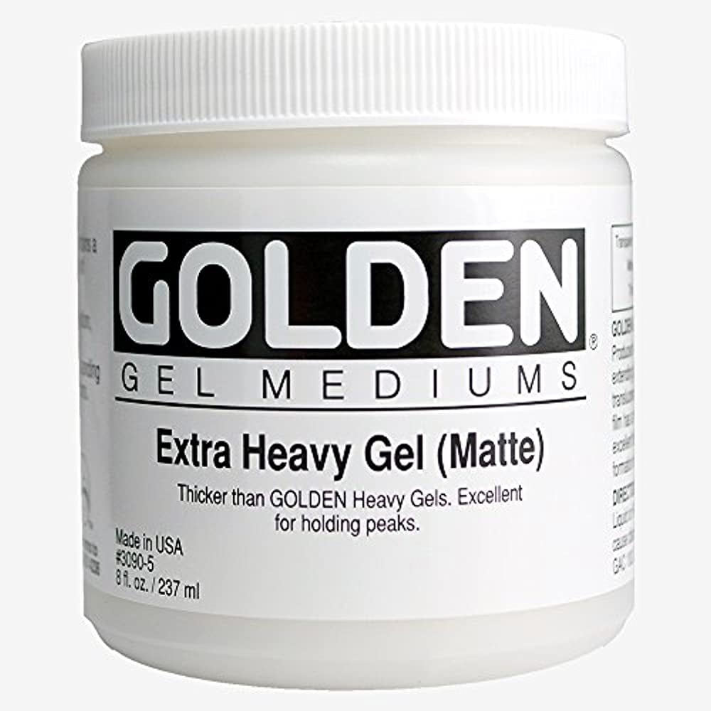 Golden Extra Heavy Acrylic Gel Medium - Matte, 8 oz jar - Walmart.com