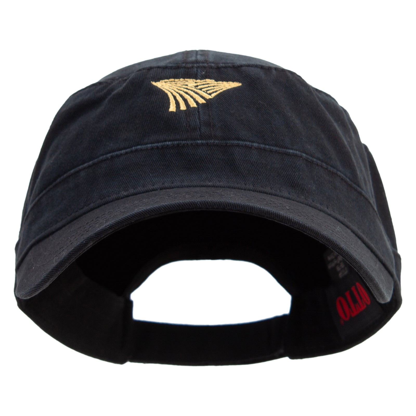 Golden Farm Field Icon Embroidered Garment Washed Adjustable Army Cap ...