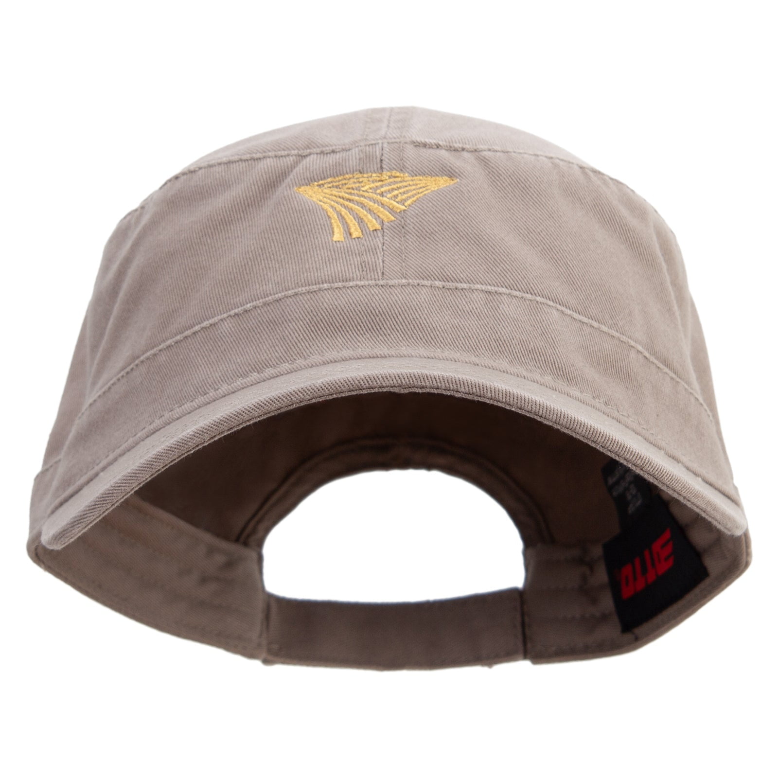 Golden Farm Field Icon Embroidered Garment Washed Adjustable Army Cap ...