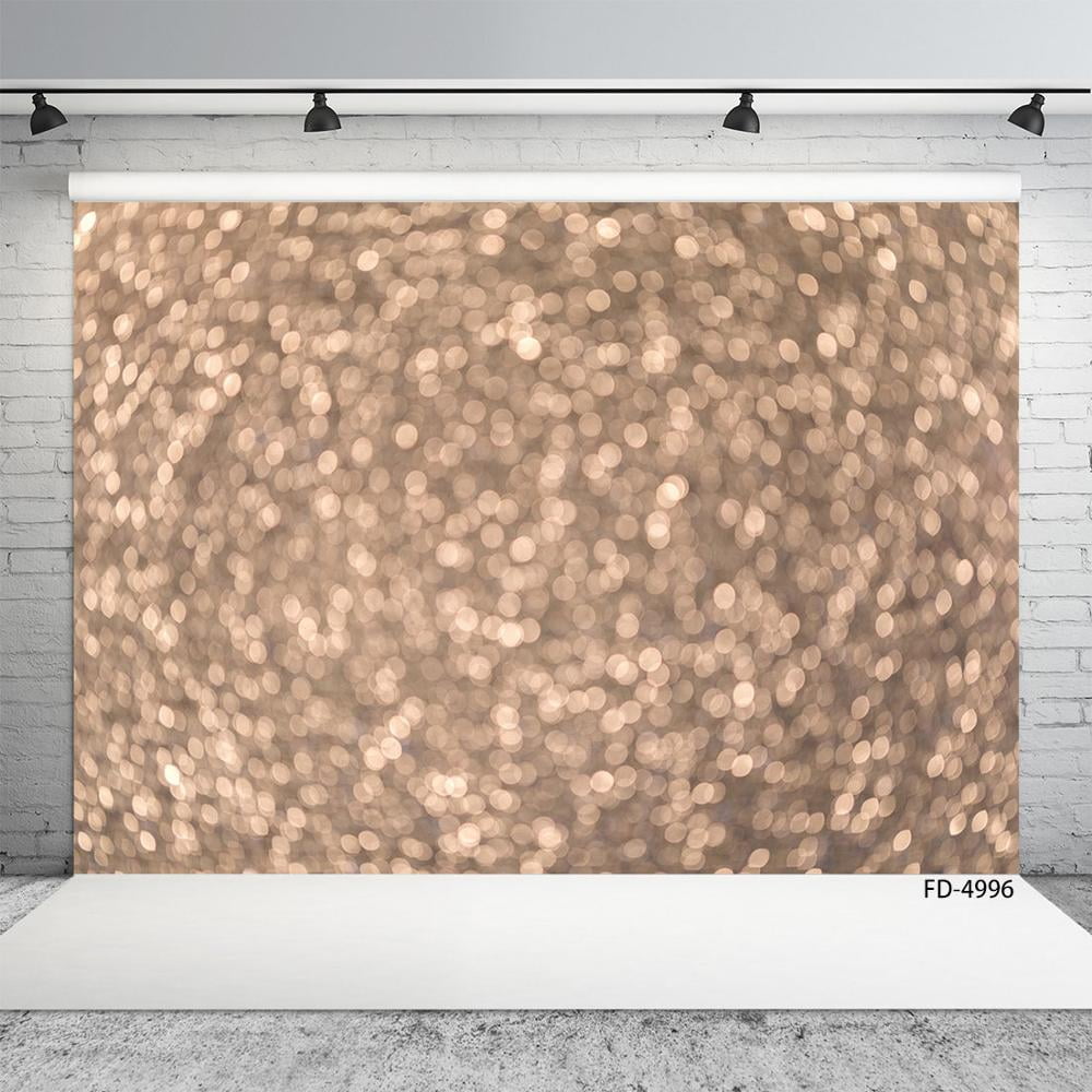 Golden Flare Bokeh Photography Backgrounds Vinyl Cloth Backdrop for ...