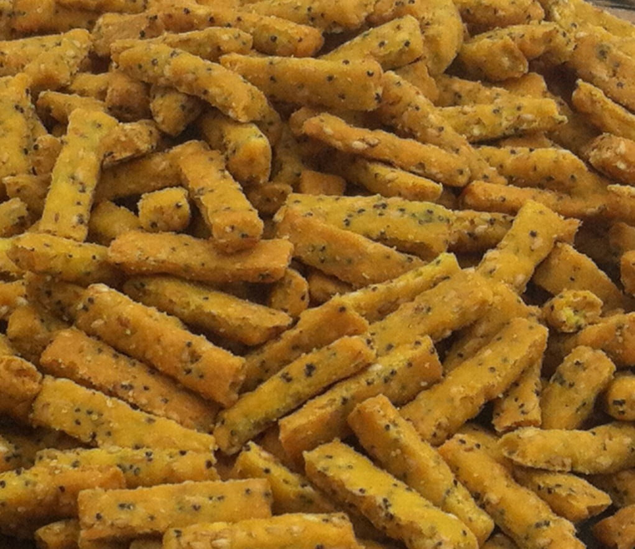 Golden Flavor- Poppy Onion Sesame Sticks- 30oz bags (3 Pack) - Walmart.com