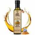 Golden Flax Seed Oil for Cooking | Raw First Cold Pressed | Single ...