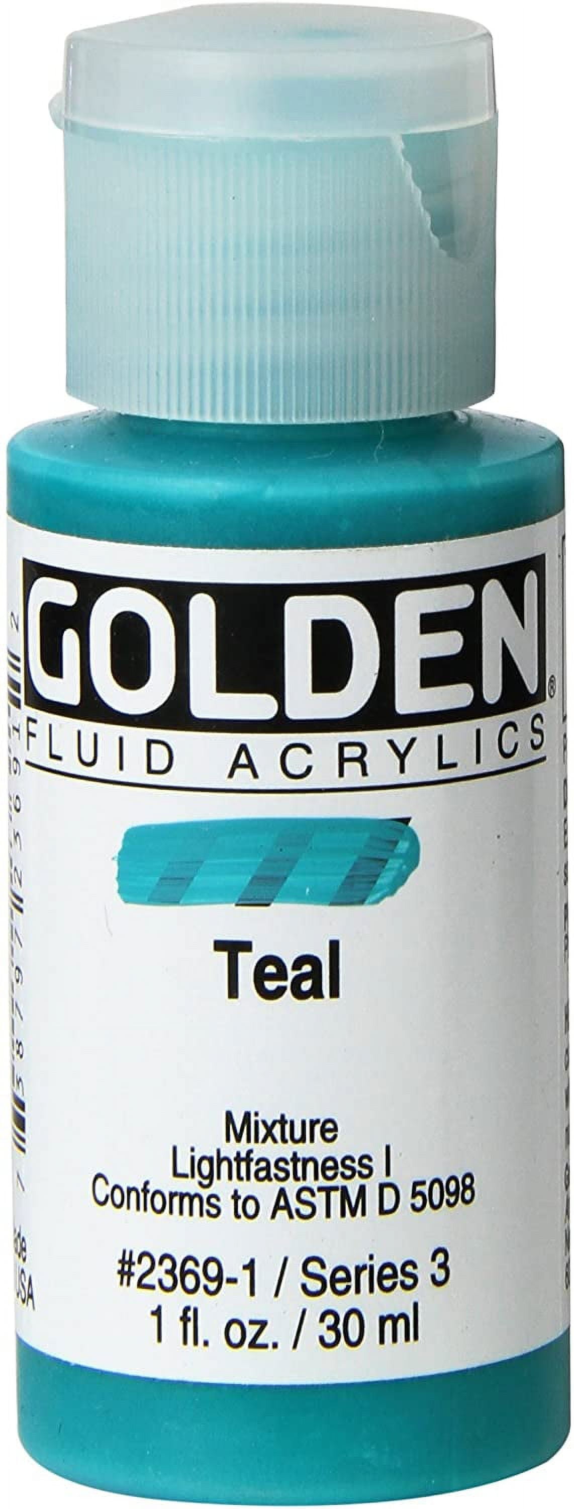 Golden Fluid Acrylics (Teal) - 1 oz. - Walmart.com