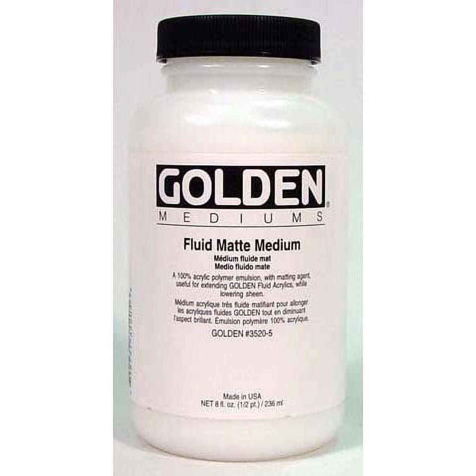 Golden Fluid Matte Medium, Quart - Walmart.com