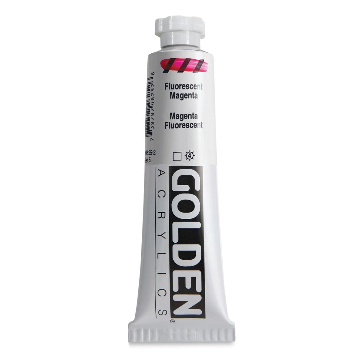 Golden Fluorescent Acrylic Color, 2 oz. Tube, Fluorescent Magenta ...