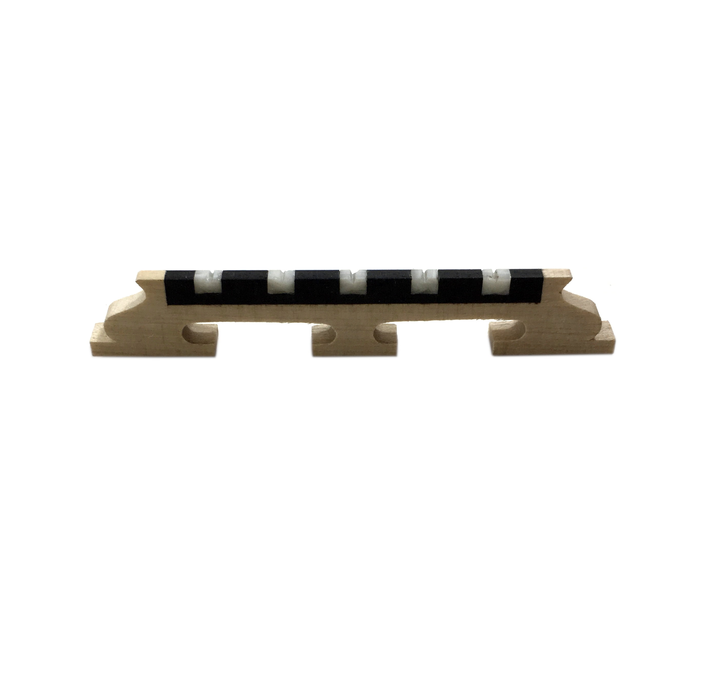 Golden Gate Banjo Bridge 5-String GB-3 1/2 Deluxe With Bone Inserts, 1/ ...
