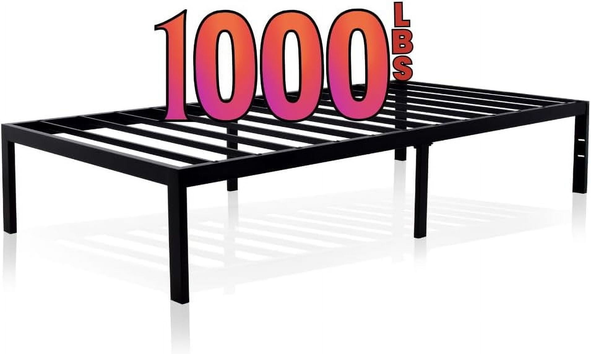 Golden Gate Beds Minimalistic 14 inch Bed Frame Twin Size Black Wrought ...