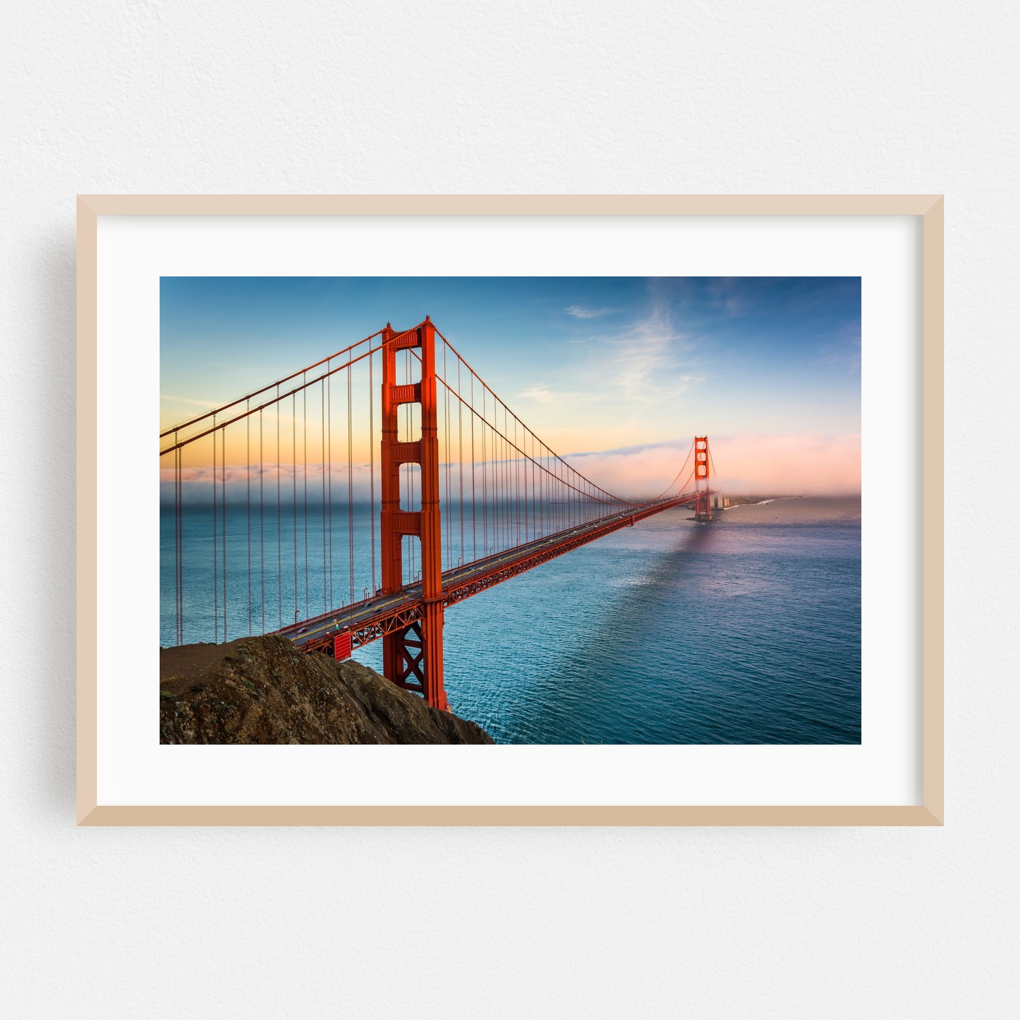 The Golden Gate Bridge 02 - San Francisco California Photography Bridge ...
