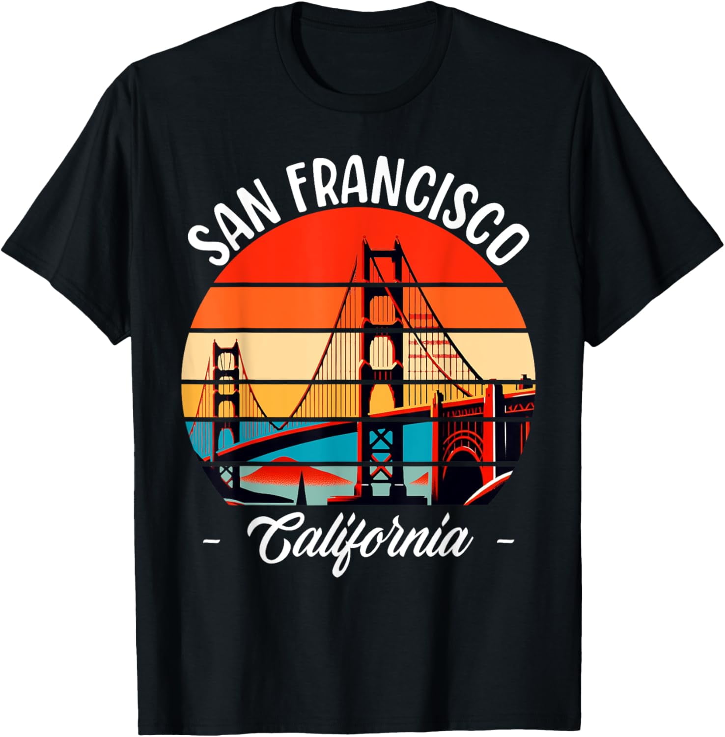Golden Gate Bridge San Francisco California USA Golden Gate T-Shirt ...