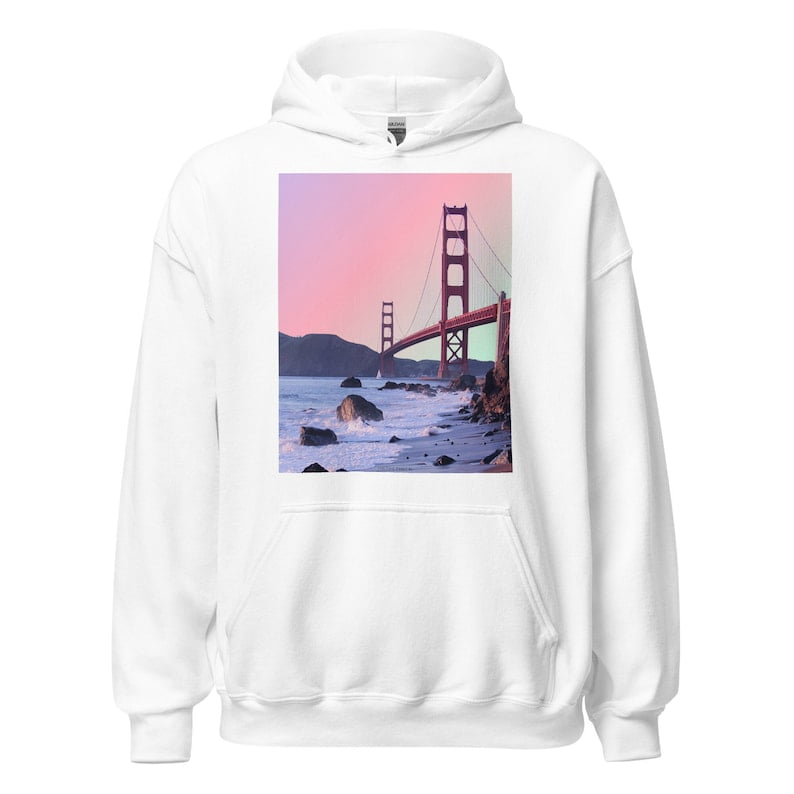 Golden Gate Bridge San Francisco Hoodie - Walmart.com