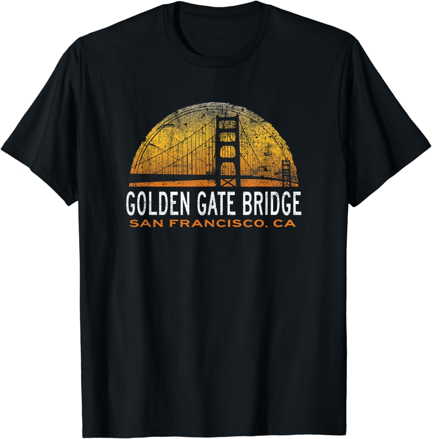 Golden Gate Bridge Vintage San Francisco, CA T-Shirt - Walmart.com
