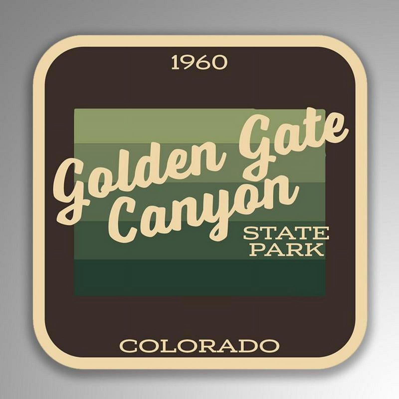Golden Gate Canyon State Park Decal Sticker | 4-Inches By 4-Inches ...