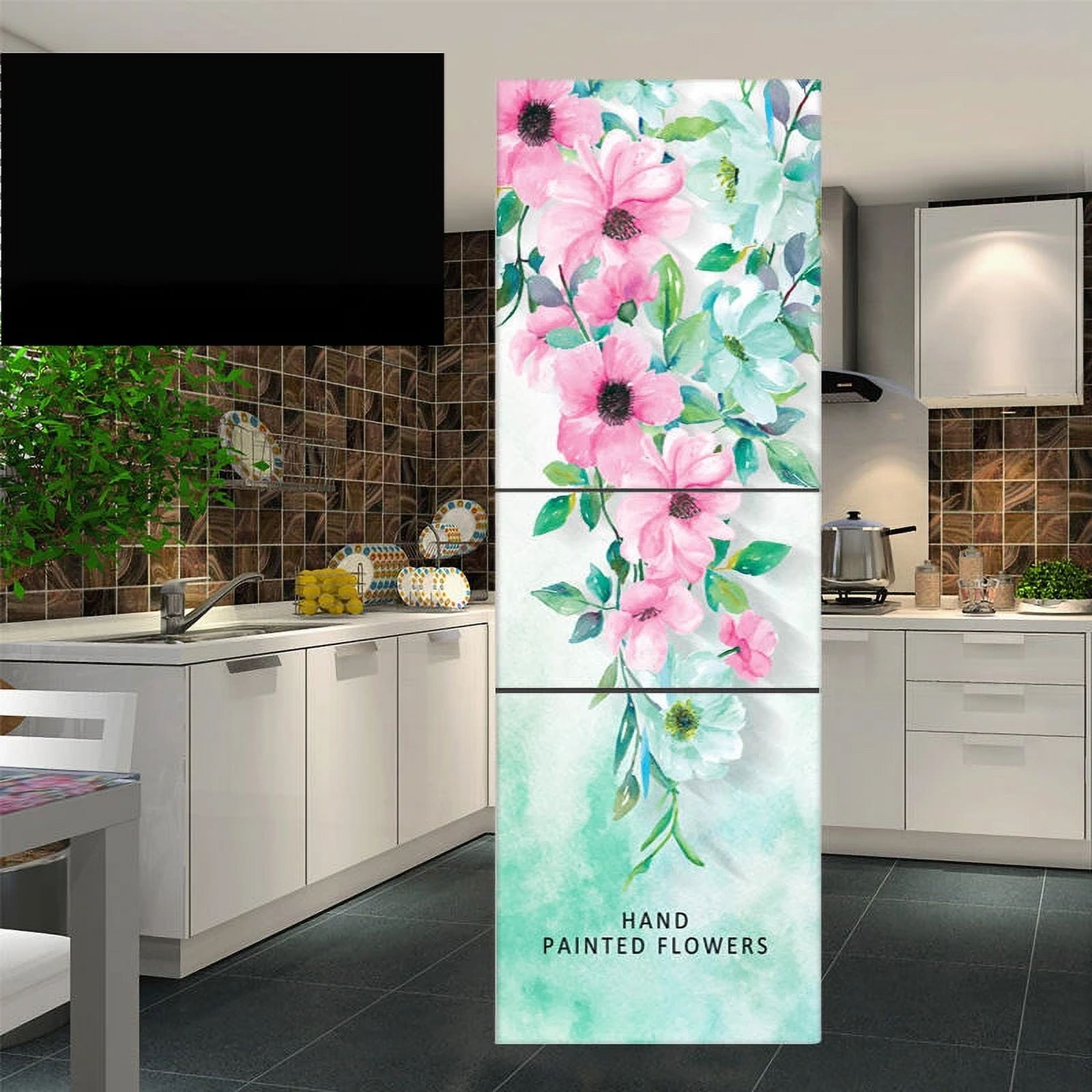 Golden Ginkgo Leaves Fridge Sticker Fall Leaf Refrigerator Stickers ...