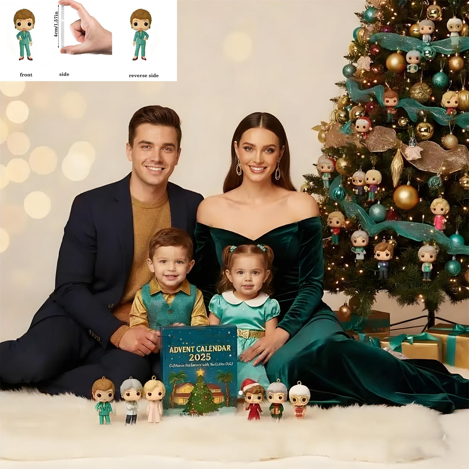 Golden Girls 2025 Advent Calendar Blind Box, 24 Days Collectible ...