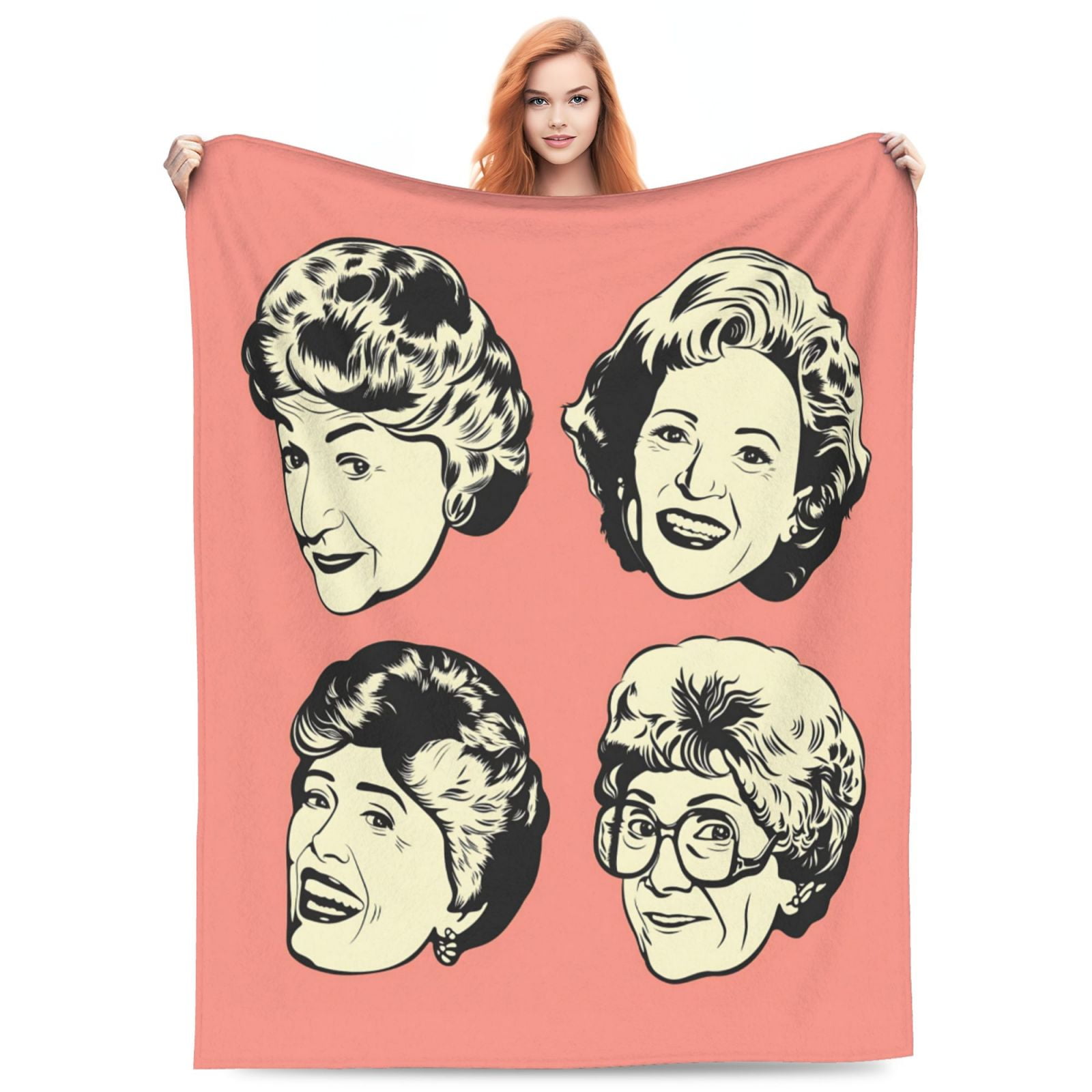 Golden Girls Blankets for Girls Boys Throw Blanket Super Warm Soft ...