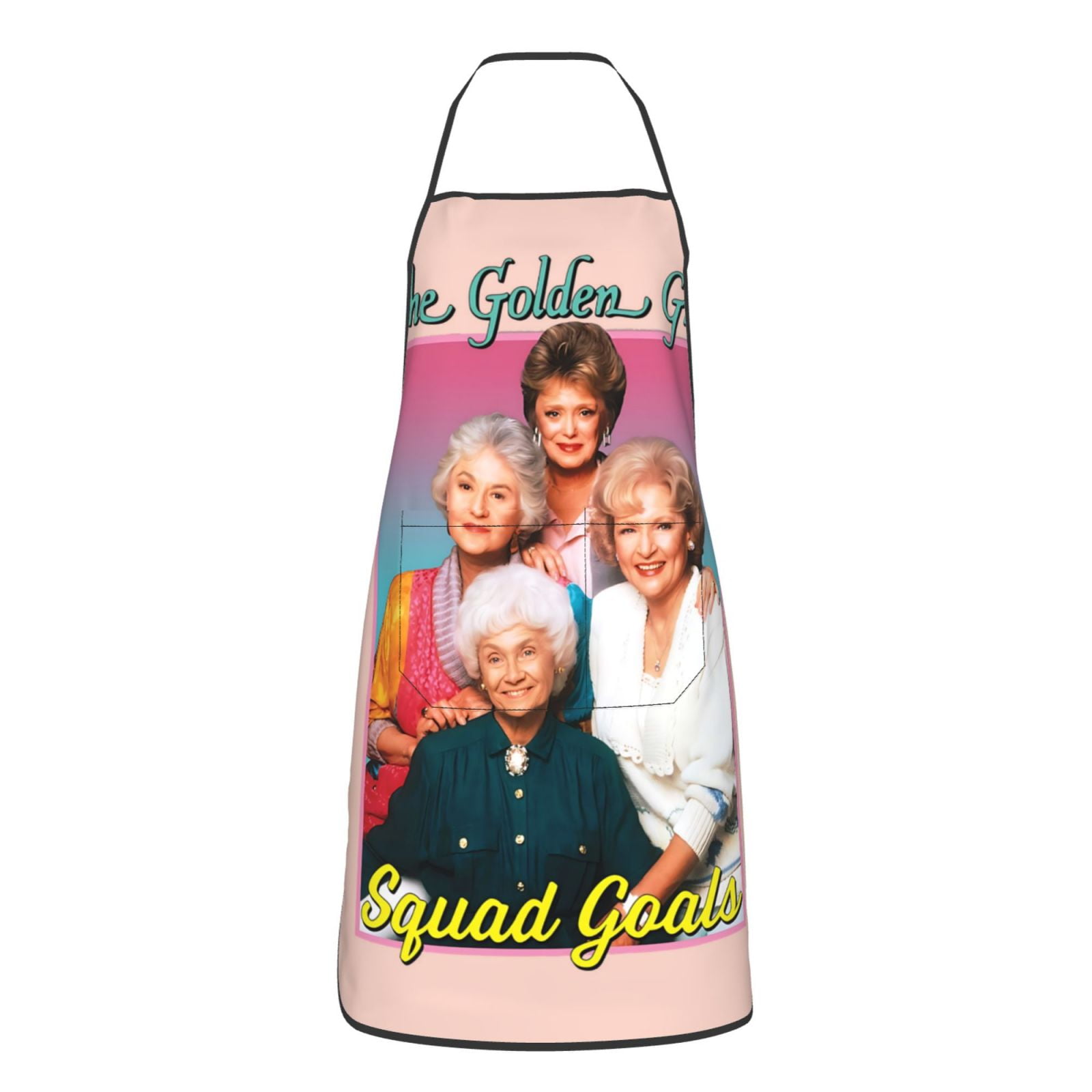 Golden Girls Cooking Aprons Grilling Kitchen Aprons With Pockets For ...